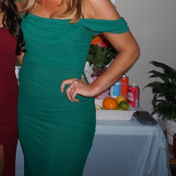 Hello Molly | Dresses | Hello Molly Your Brilliance Mesh Maxi Dress ...